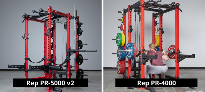 New Release: Rep Fitness PR-5000 V2 Power Rack | Garage Gym Lab