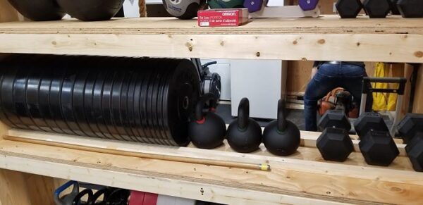 DIY Garage Gym Storage Rack | Garage Gym Lab